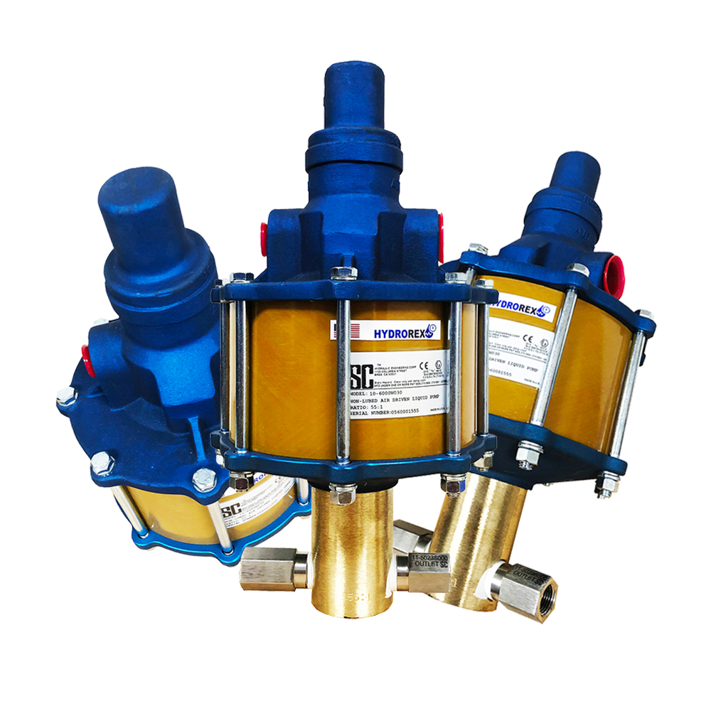 SC Hydraulic Pumps - Air Driven Liquid Pressure Pumps - Houston