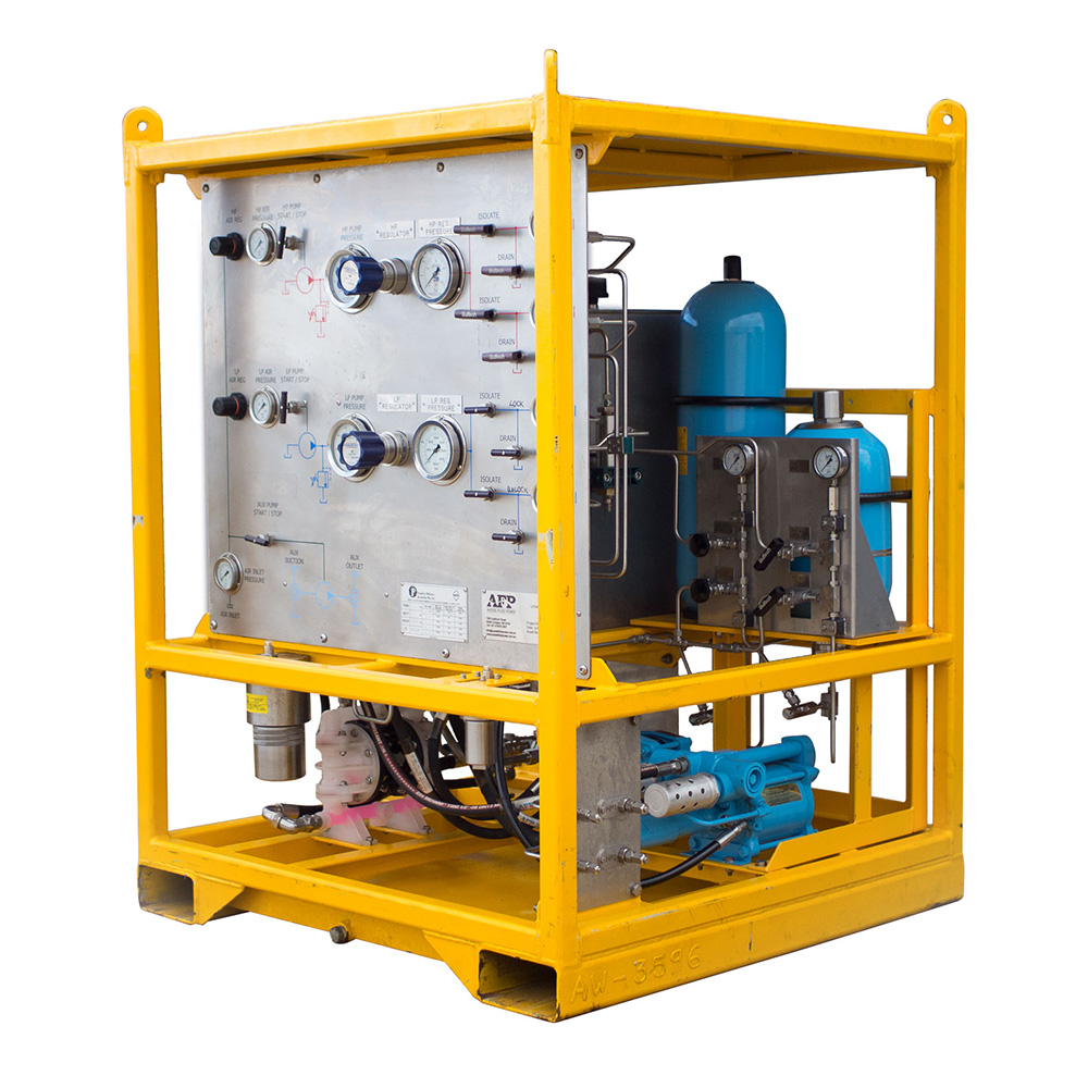 Custom Pressure Test Systems | Hydrostatic Pumps Fabrication