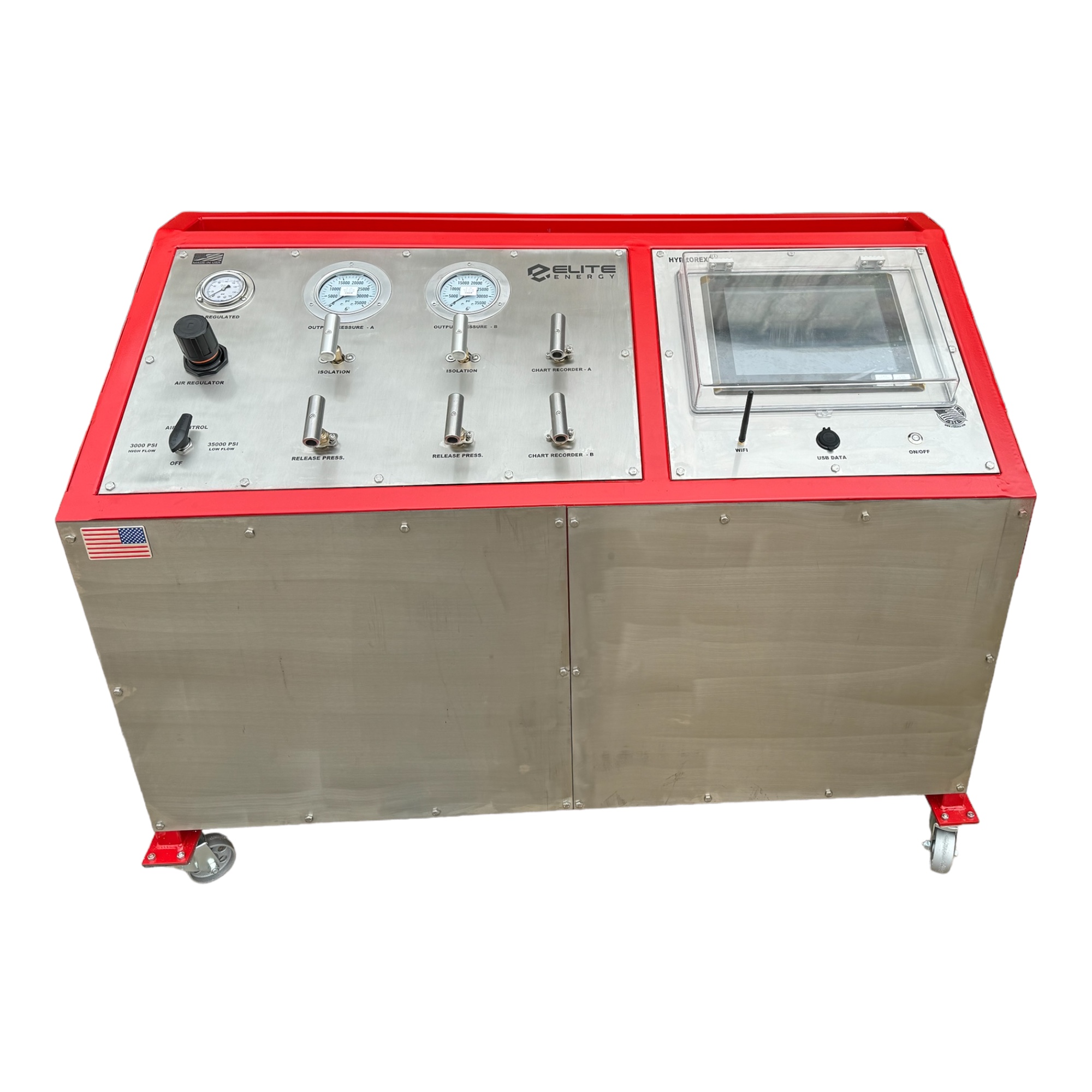 Custom Pressure Test Systems | Hydrostatic Pumps Fabrication