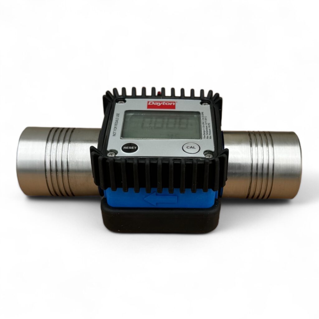 Water Flow Meter - Dayton Digital Turbine Flow Meter WFM145