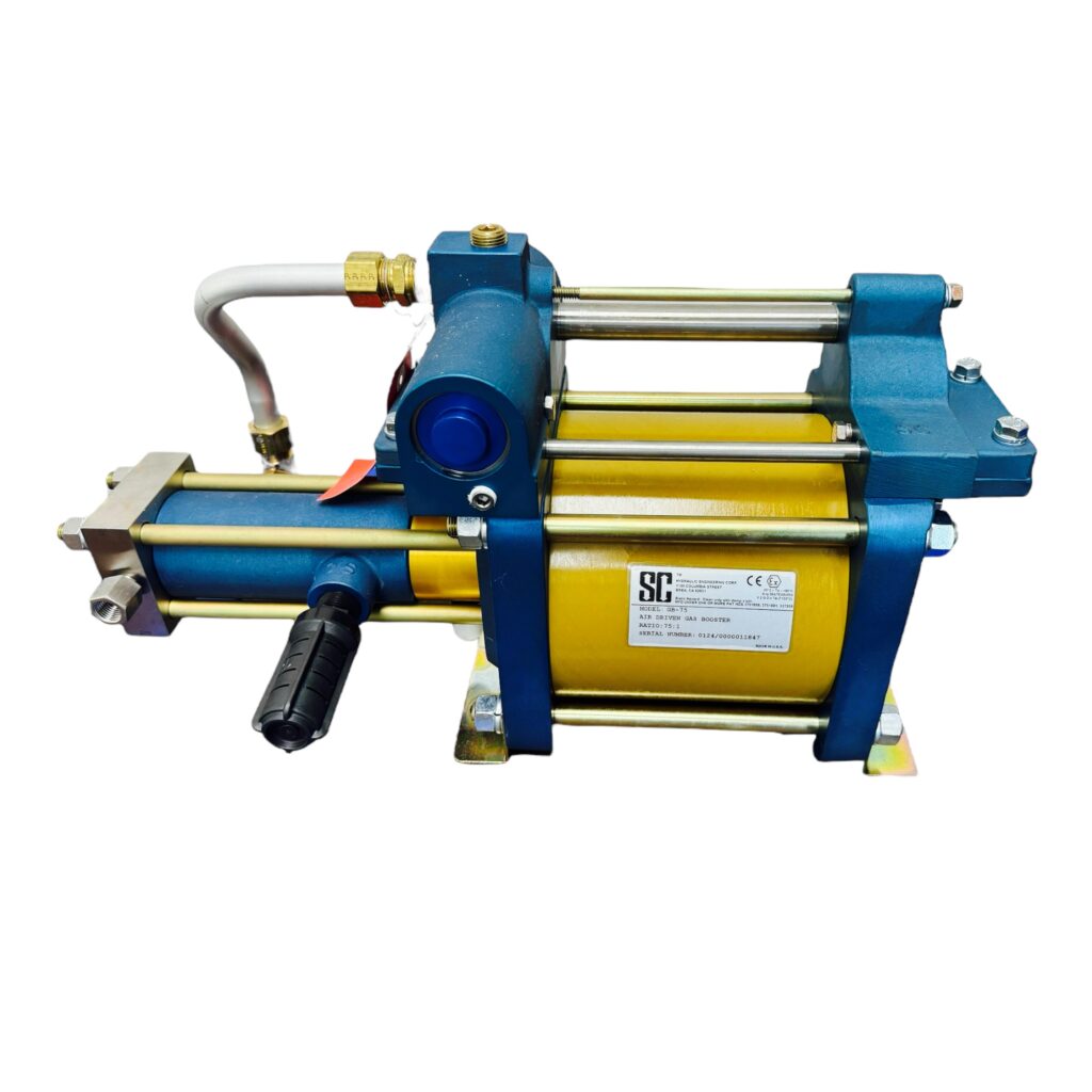 Portable Nitrogen Pressure Booster Pump - Compact Mobile Case Gas Booster