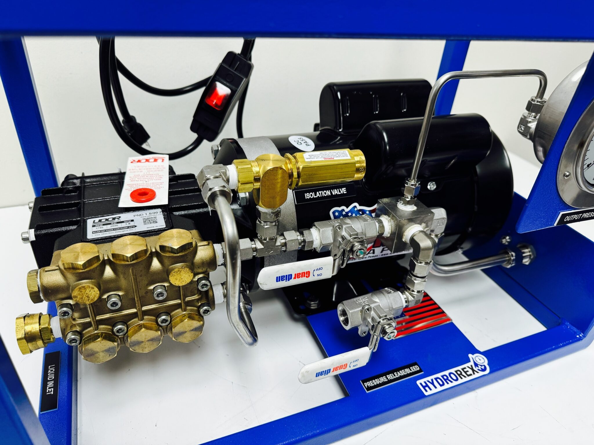 Electric Hydrostatic Test Pump | Motor Pressure Test Unit