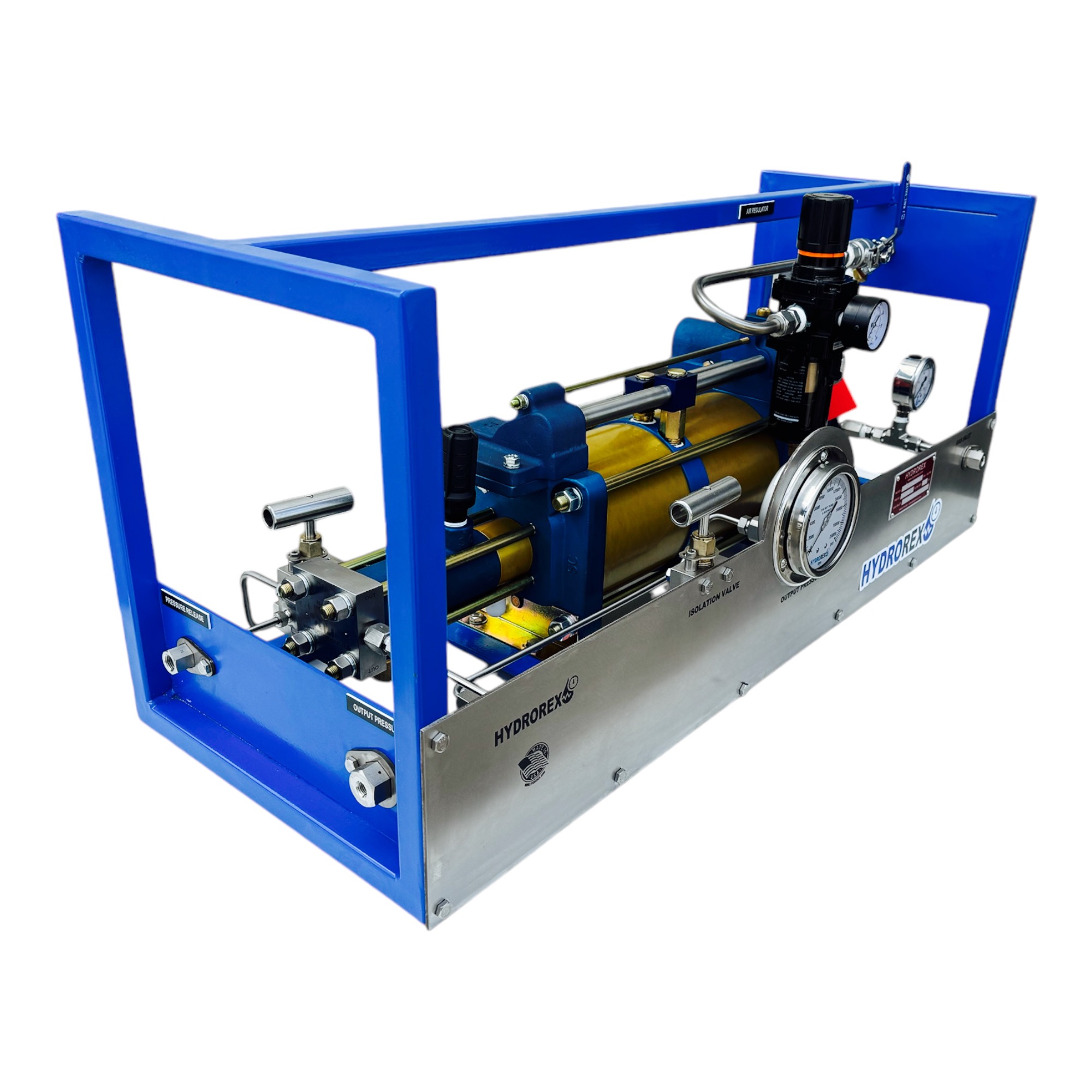 Nitrogen Pressure Test Pump | Houston Gas Pressure Booster Unit