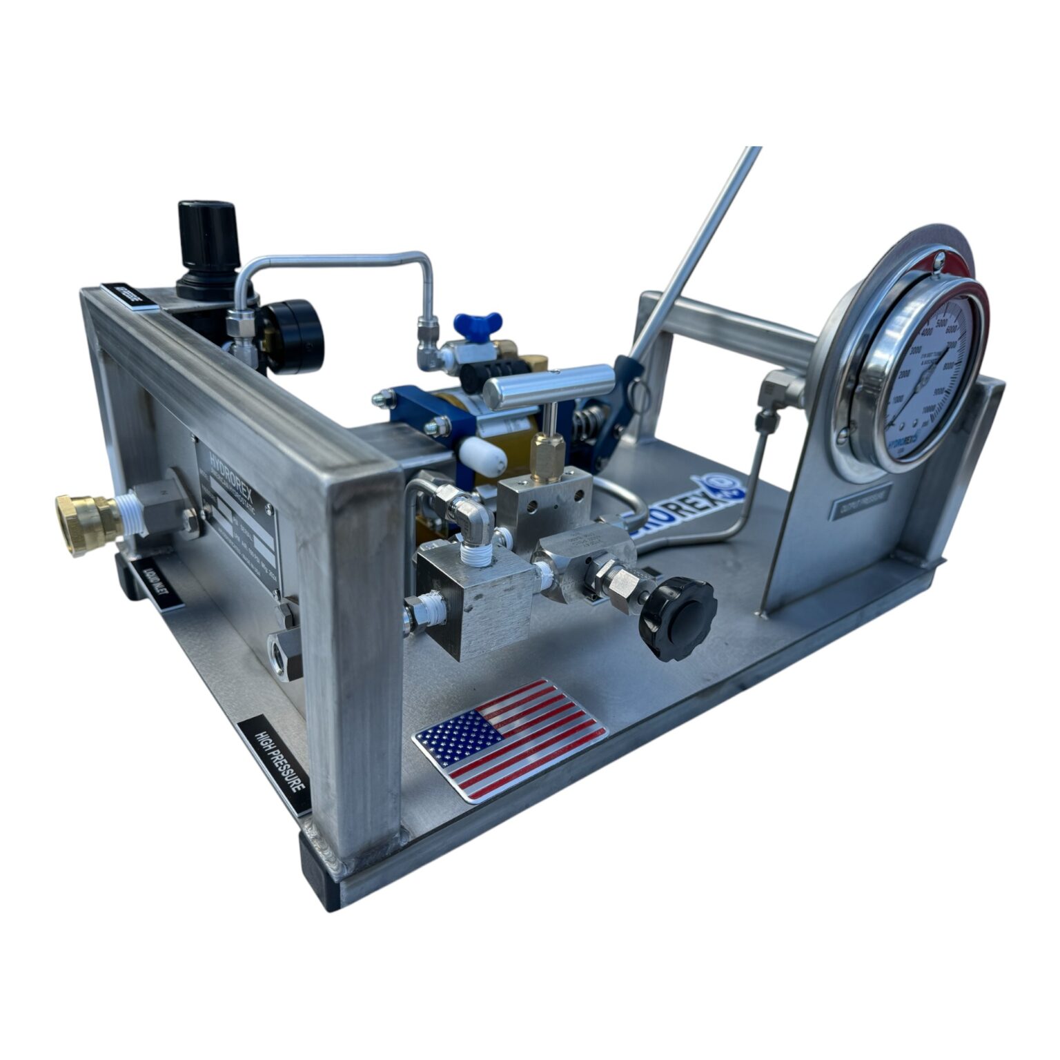 High Pressure Hand Pump - Hydrostatic Test Hand Pump - HIP