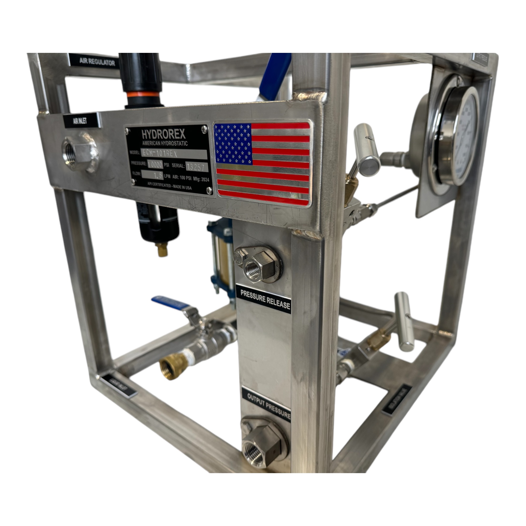 Hydrostatic Test Pump