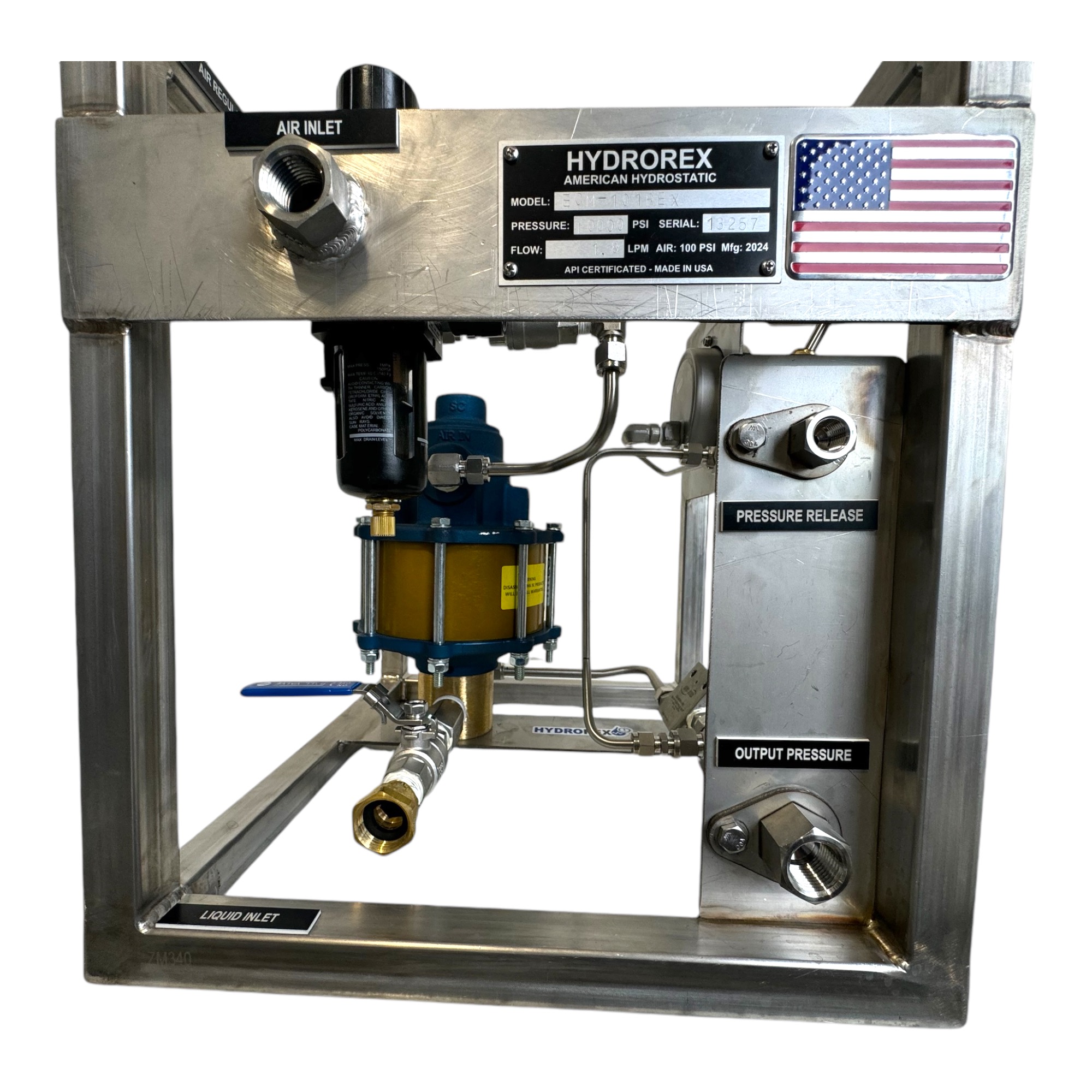 Hydrostatic Test Pump