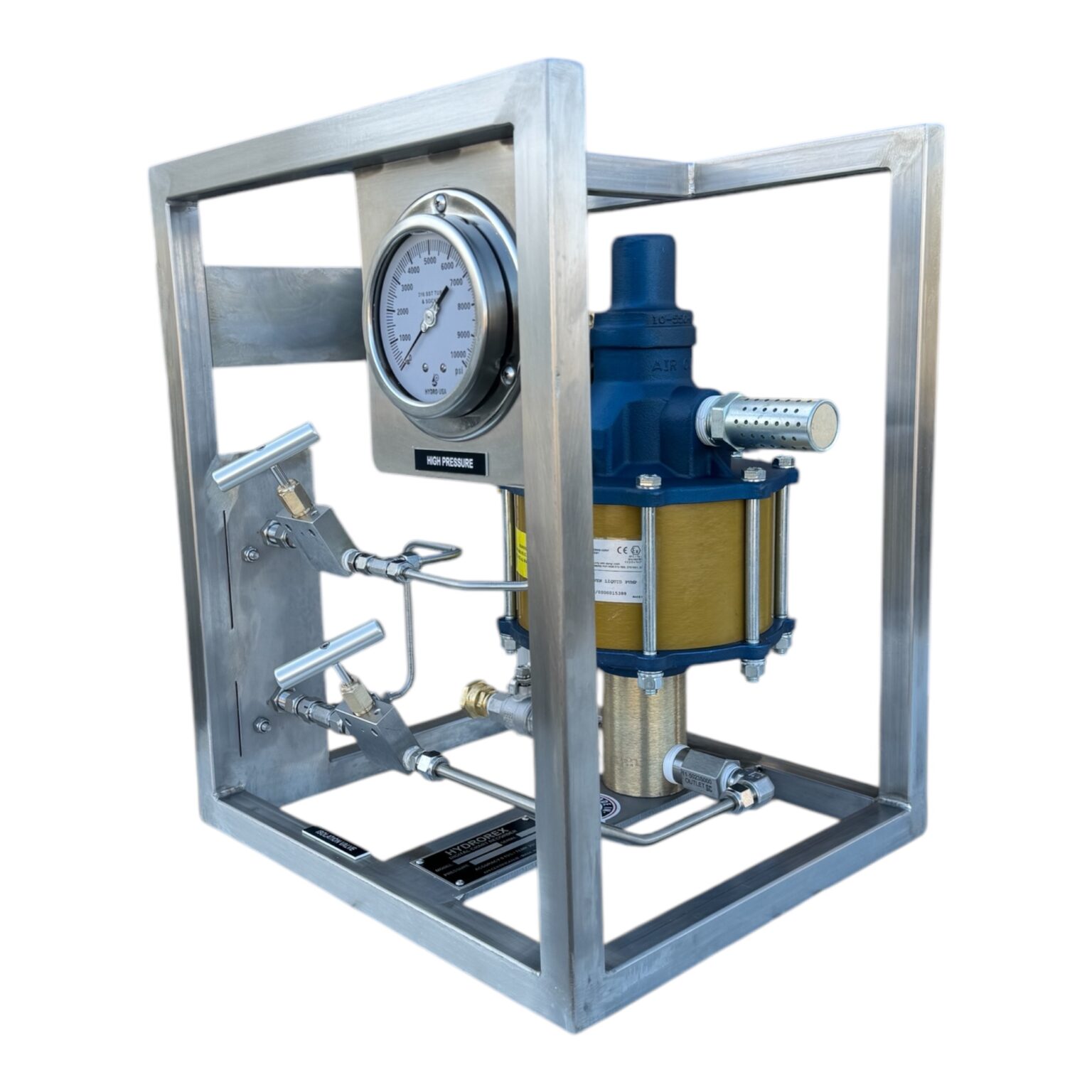 Air Liquid Pressure Test Pump | Hydro Pressure Test Unit