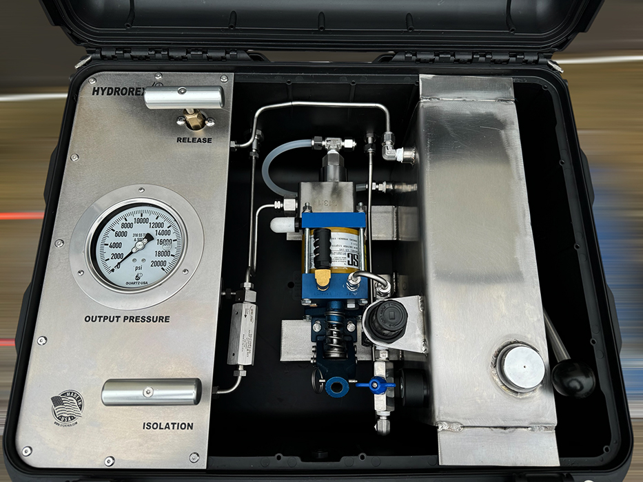 Hand Hydrostatic Pressure Test Pump System for Pressure Testing