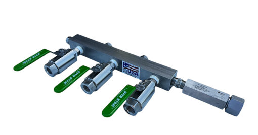 6000 Psi Pressure Test Manifold for Hydrotest
