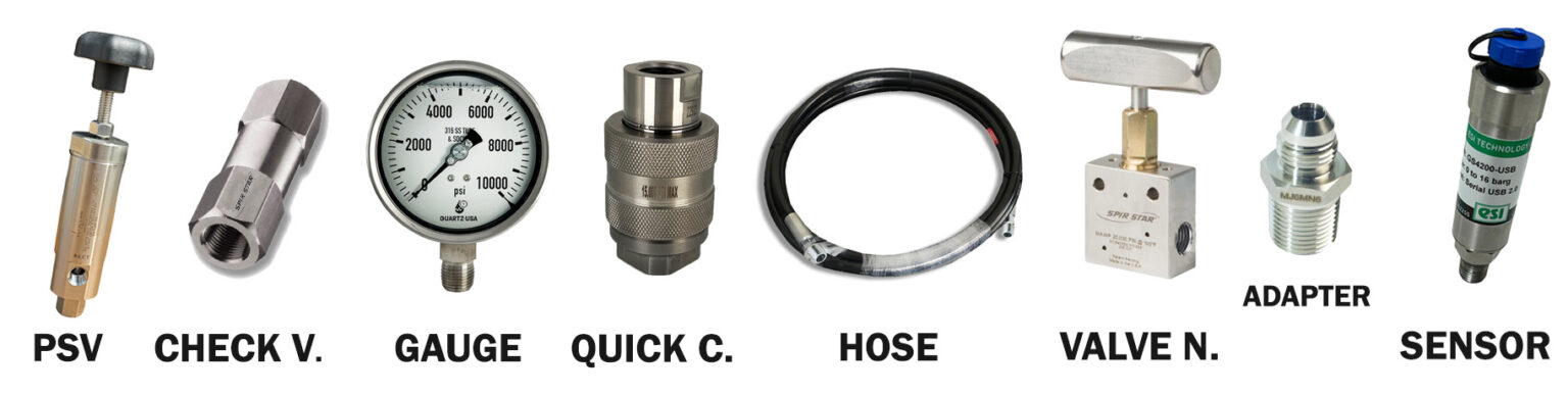 Hydrostatic Pressure Test Manifolds -15000 Psi