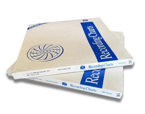 Pressure Chart Paper 12" Circular Pressure Chart Recorder Sheets