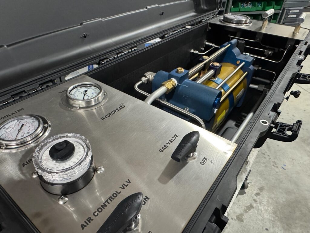 Portable Nitrogen Pressure Booster Pump - Compact Mobile Case Gas Booster